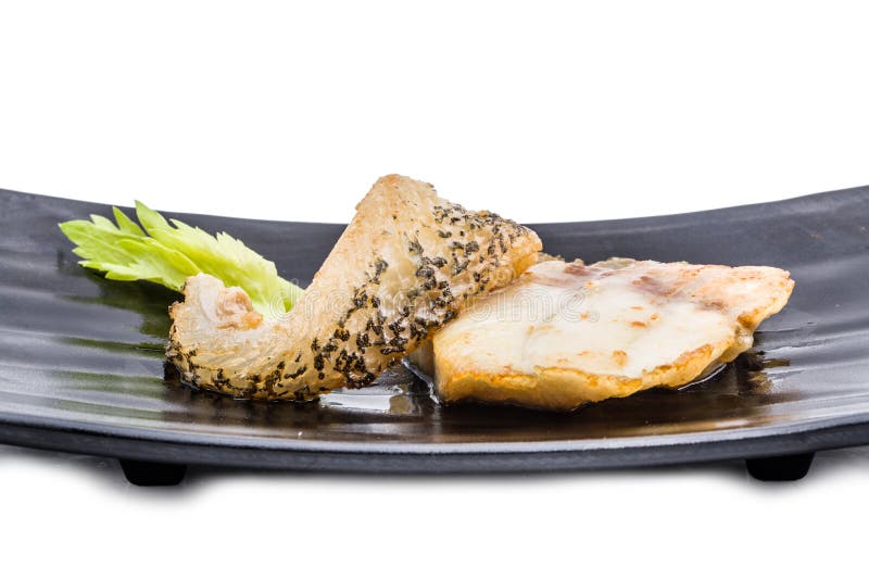 Fried Rock Spots of Rain Isolated on White Stock Image - Image of ...