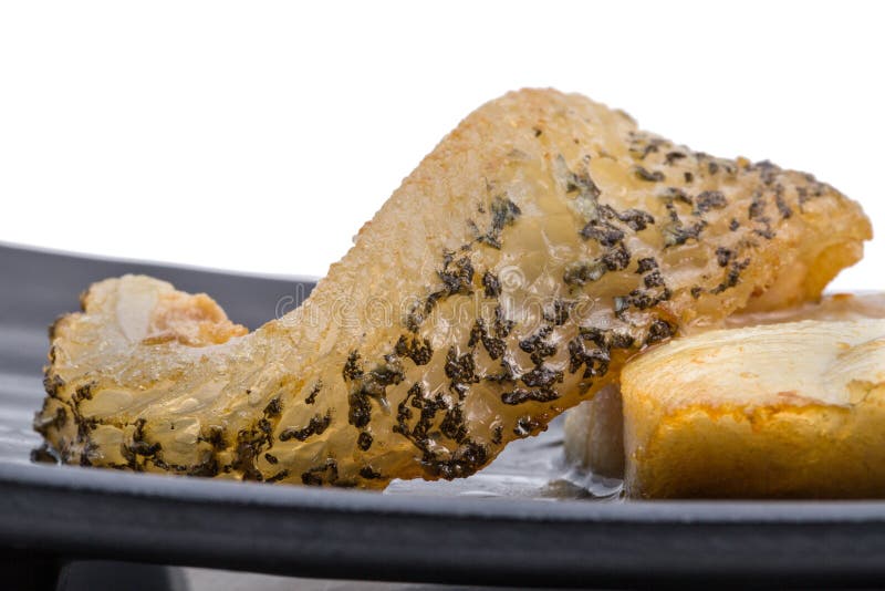 Fried Rock Spots of Rain Isolated on White Stock Image - Image of dish ...