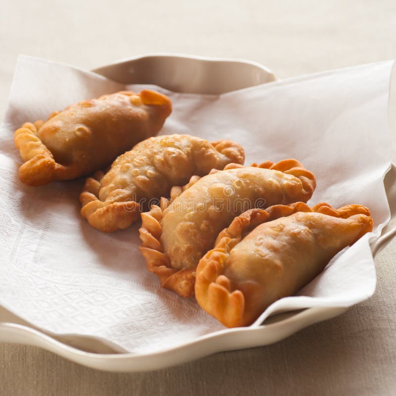 Fried Sambousek stock photo. Image of lebanon, cuisine - 21052006