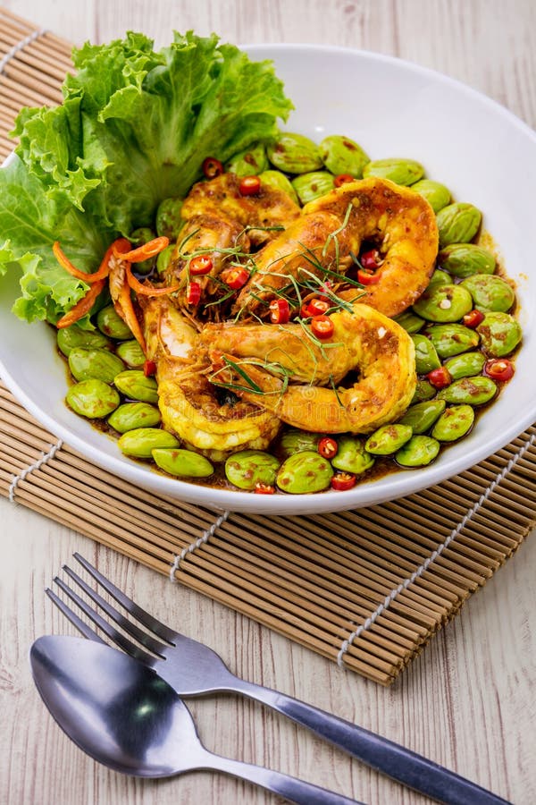 Fried sato with prawn stock image. Image of cook, cooking - 185047845