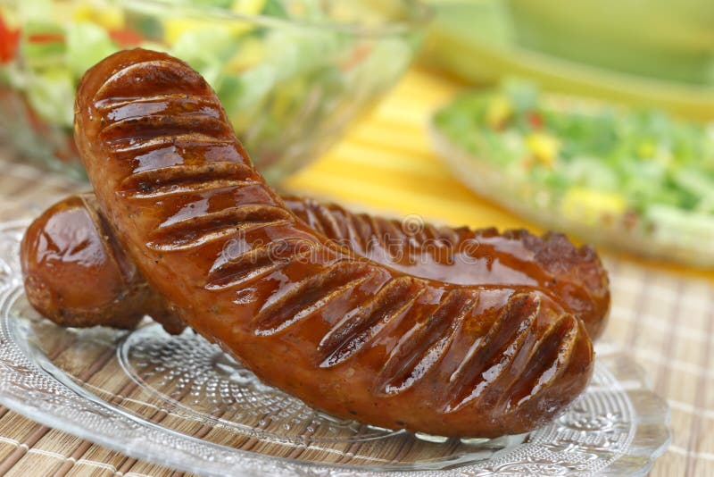 Fried sausage stock photo. Image of tasty, fried, meat - 15203966