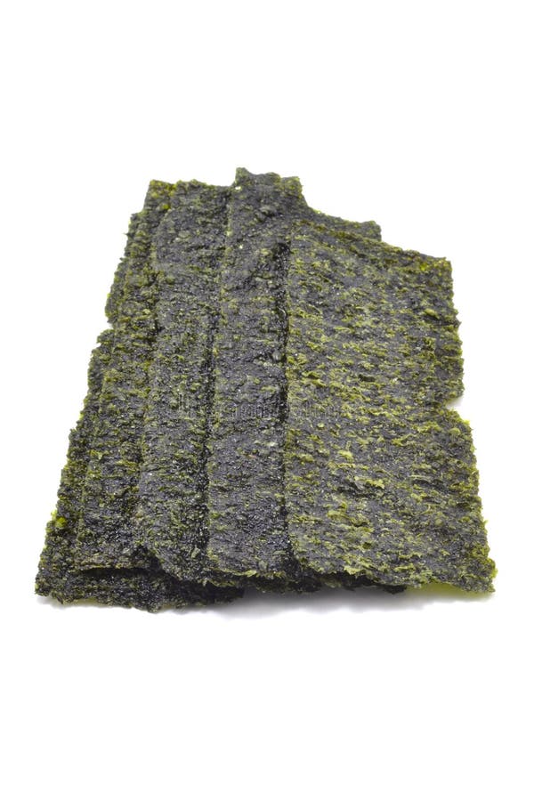 Fried seaweed stock image. Image of isolated, marine - 183513735