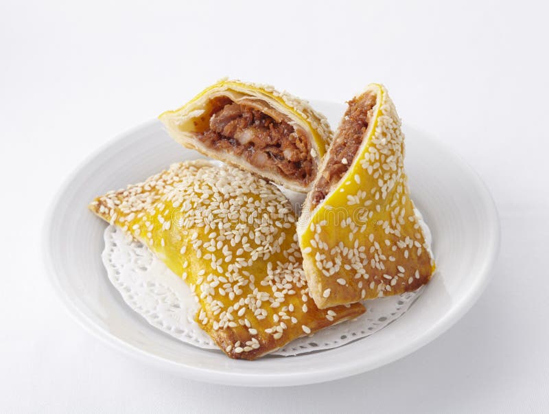 Fried sesame buns stock image. Image of snack, china - 35234089