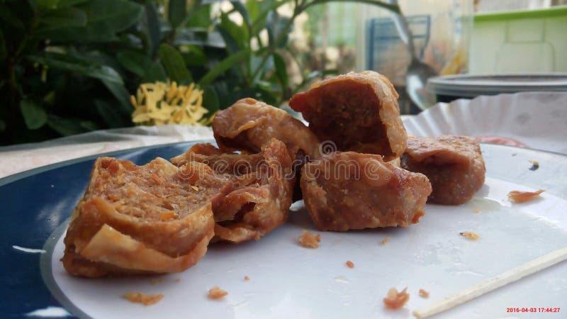 Fried Siomai stock photo. Image of pinoy, food, yummy - 69762272
