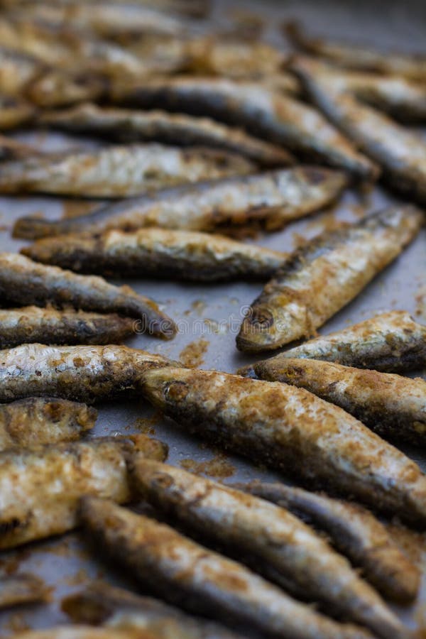 Fried Small Fish stock image. Image of ready, seafood - 48393923