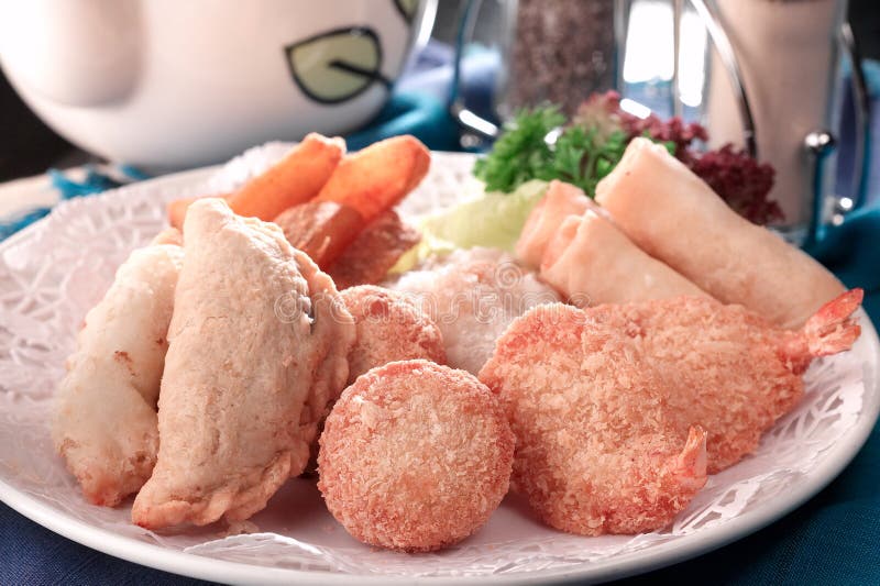 Fried Snacks stock photo. Image of dinner, appetizer - 25475470