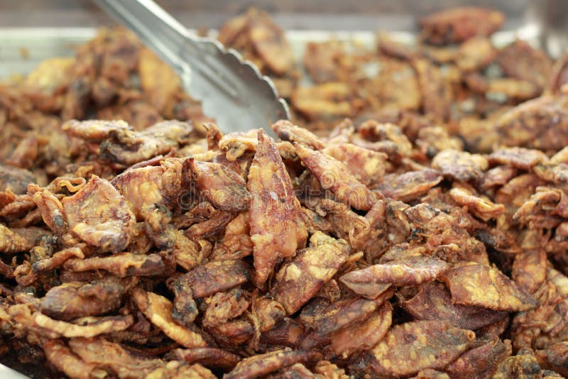 Fried Squid - Dry Squid in the Market Stock Image - Image of diet ...