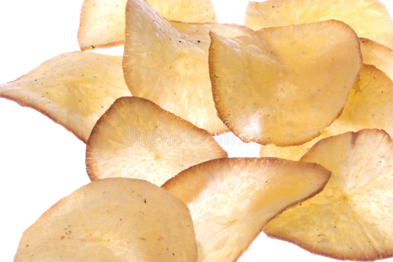 Fried Tapioca Isolated stock photo. Image of food, closeup - 8882578