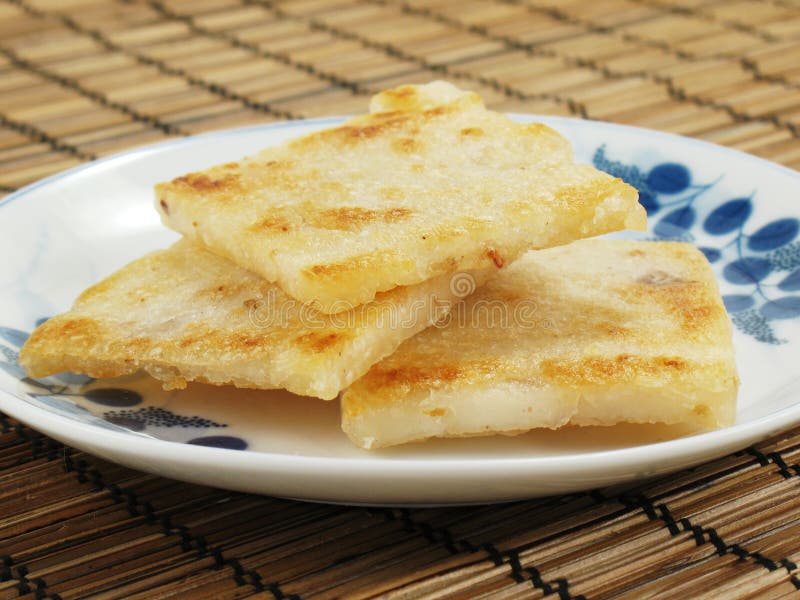 Fried Taro Cakes stock photo. Image of cake, taro, year - 4651758