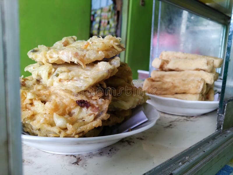 Fried Tempe snacks stock image. Image of dish, snack - 268225941