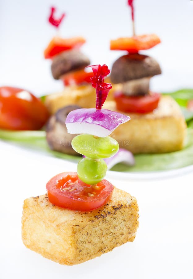 Fried Tofu Canape Stock Photos - Free & Royalty-Free Stock Photos from ...