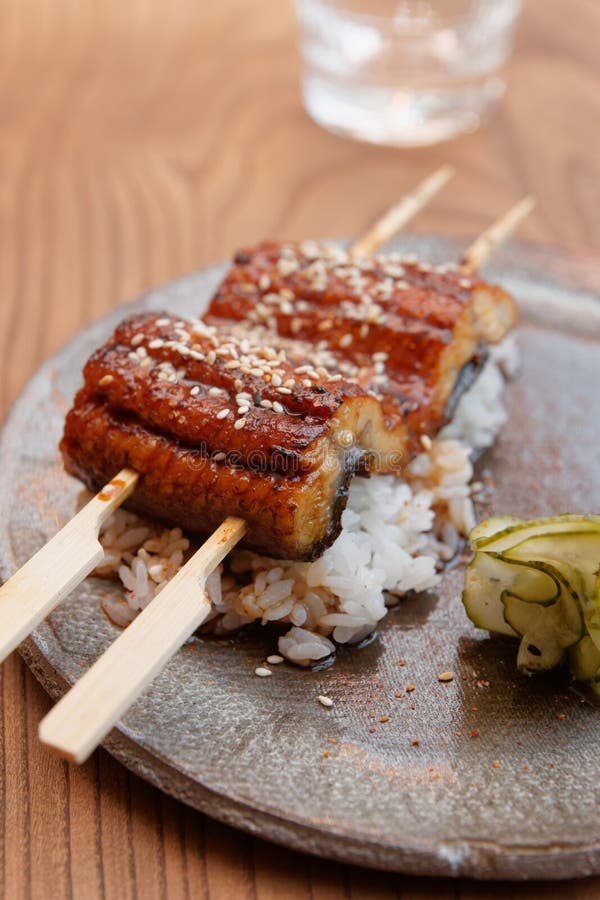 Fried eel stock photo. Image of fried, jelly, fish, crispy - 134320122