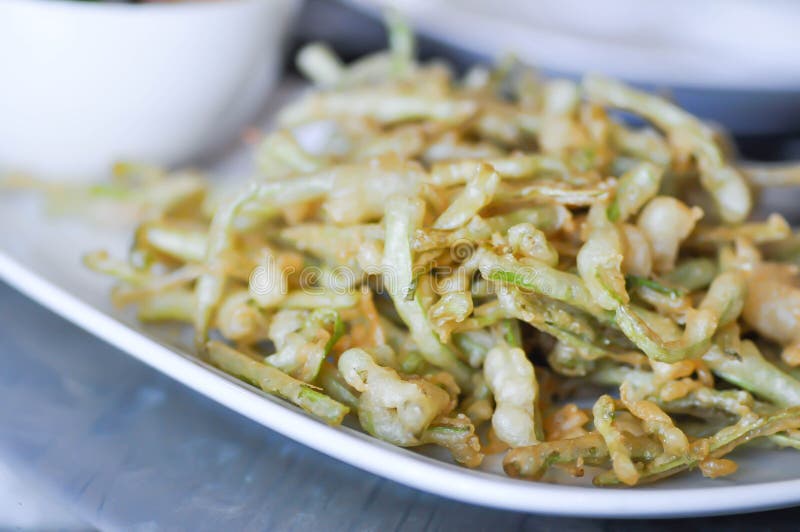 Fried Vegetable or Fried Morning Glory or Crispy Morning Glory , Deep ...