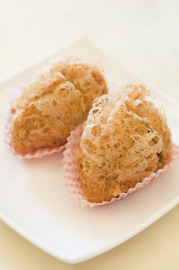 Fried yam dim sum stock photo. Image of restaurant, steam - 27332896