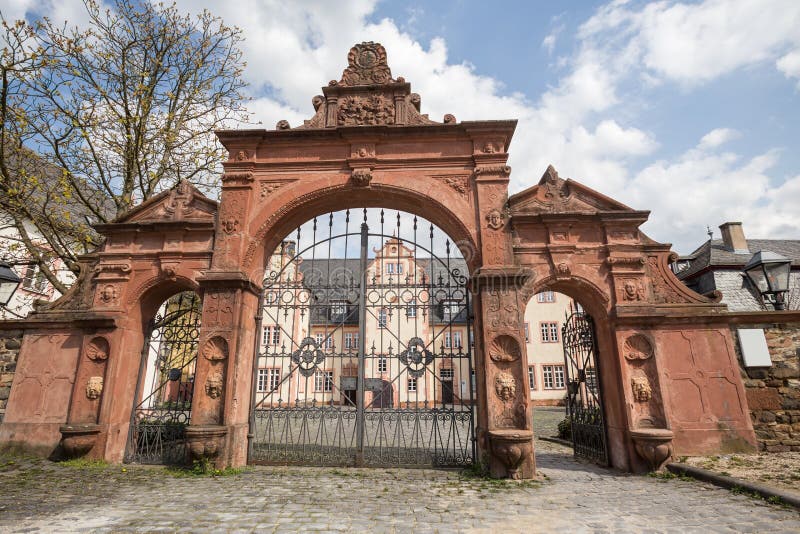 Friedberg Castle Mountain Germany Stock Photo - Image of friedberg ...