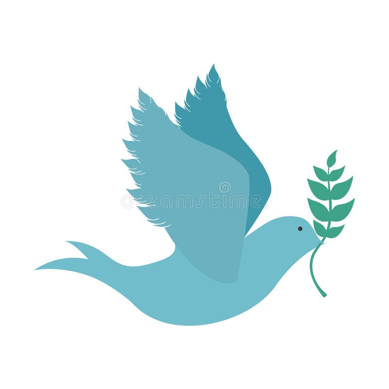 Friedenstauben-Ikonenbild vektor abbildung. Illustration von dekor ...