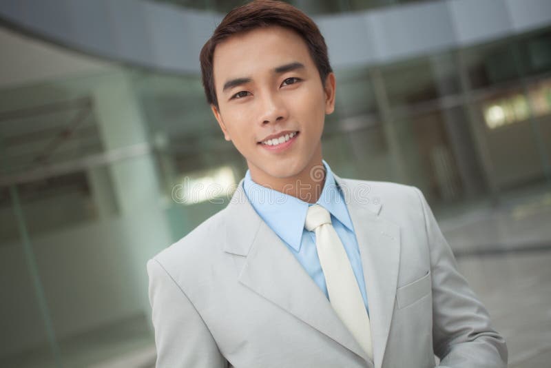 Friendly business stock image. Image of business, handsome - 26493087