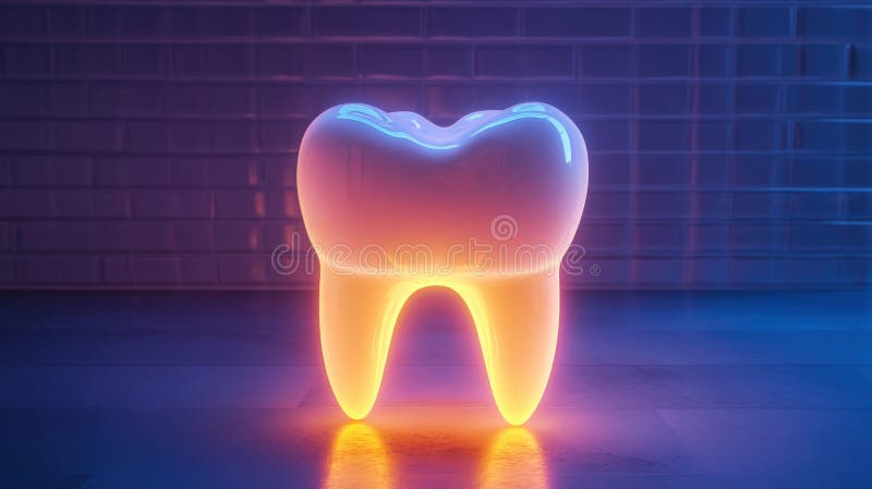 Friendly Cartoon Characters Representing Teeth Stock Illustration ...