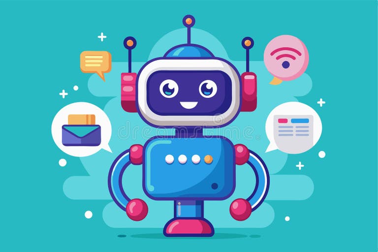 Cartoon Chatbot Stock Illustrations – 5,820 Cartoon Chatbot Stock ...