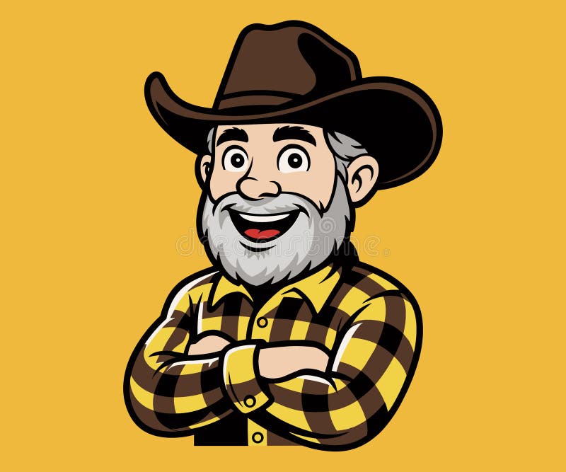 Clipart Gunna Cowboy Cowboy With Gun Cartoon Illustration Vector