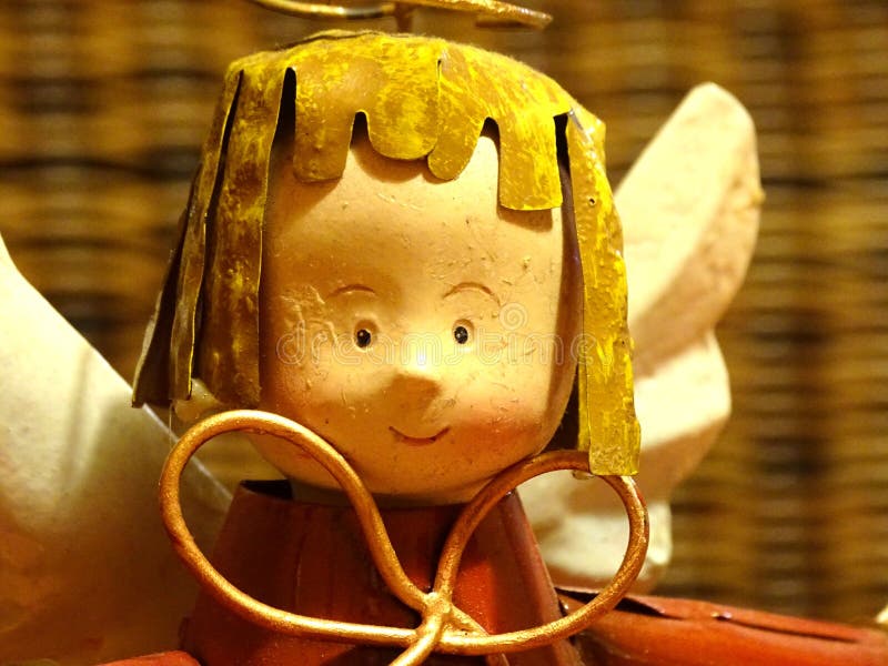 Friendly christmas angel stock image. Image of greeting - 81290019