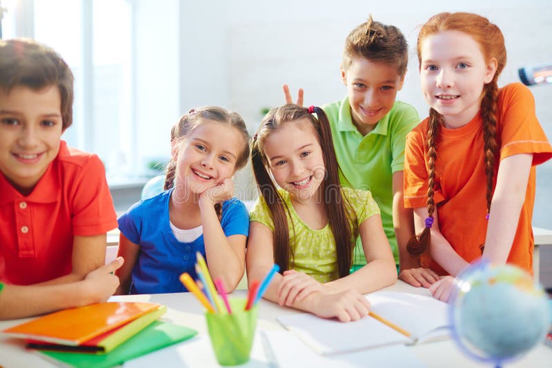 Group of schoolmates stock photo. Image of child, group - 30213274