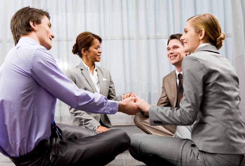 Friendly company stock photo. Image of employee, businesswoman - 16884688