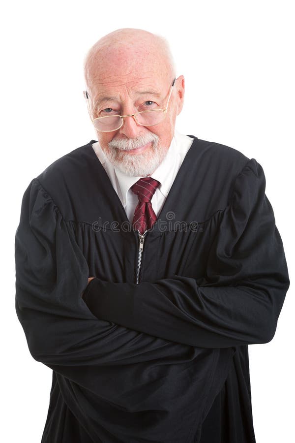 Friendly Competent Judge stock photo. Image of judgement - 28591952