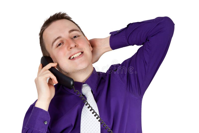 Friendly Conversational Partner Stock Image - Image of smiling, person ...