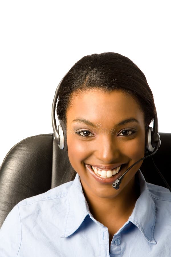 Friendly Customer Service stock image. Image of secretary - 2359755