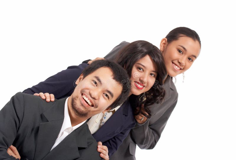 Friendly Employees One Line Stock Photos - Free & Royalty-Free Stock ...