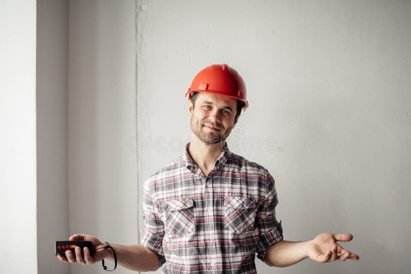 Friendly Engineer is Welcoming the Supervisor Stock Photo - Image of ...