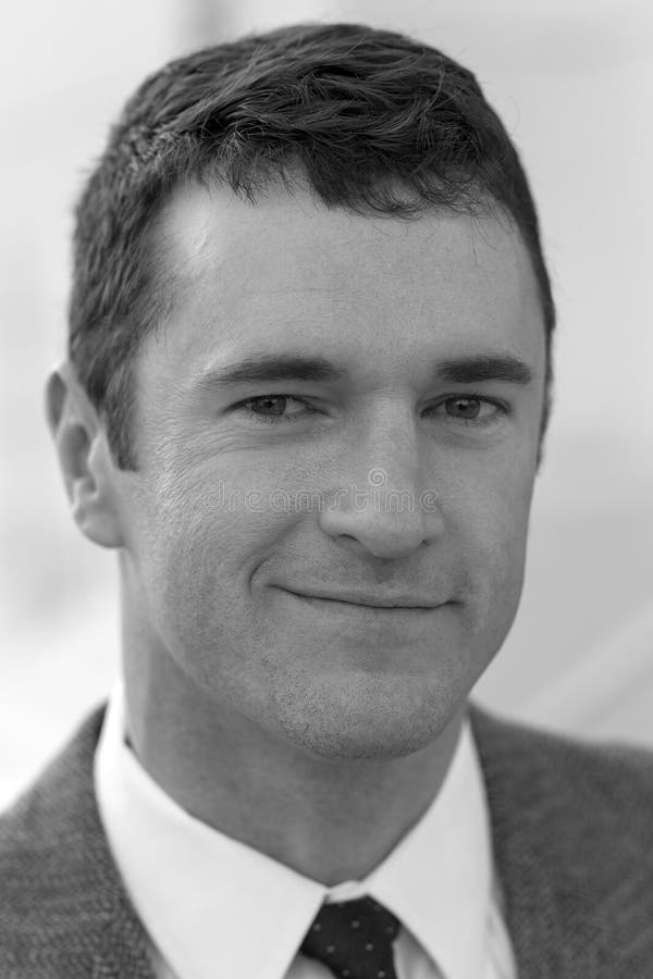 A friendly expression stock photo. Image of portrait - 111195750