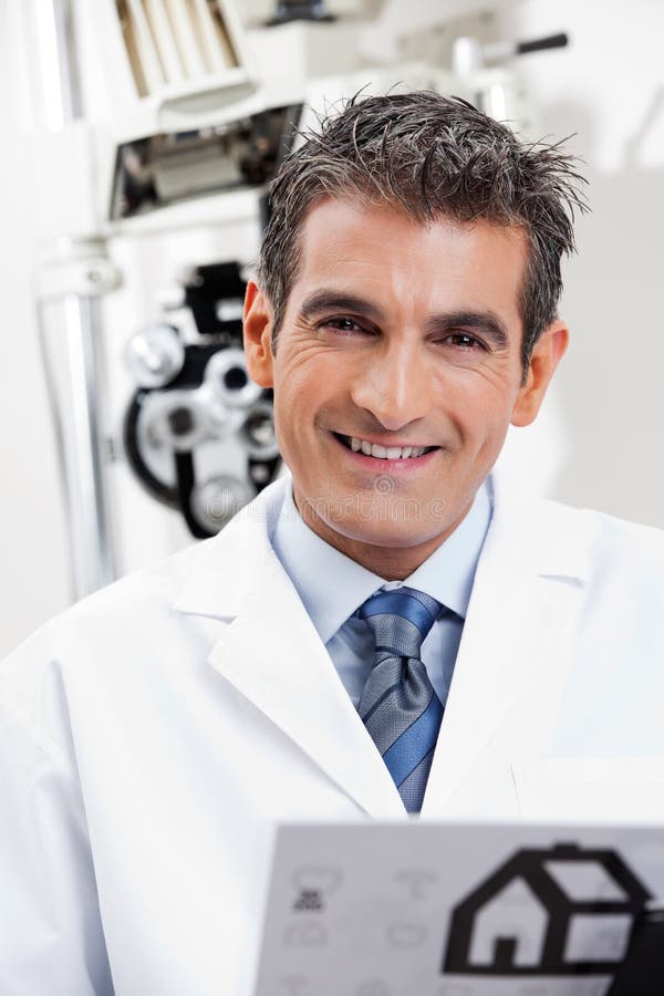 Doctor in Ophthalmology Clinic Stock Image - Image of check, optic ...