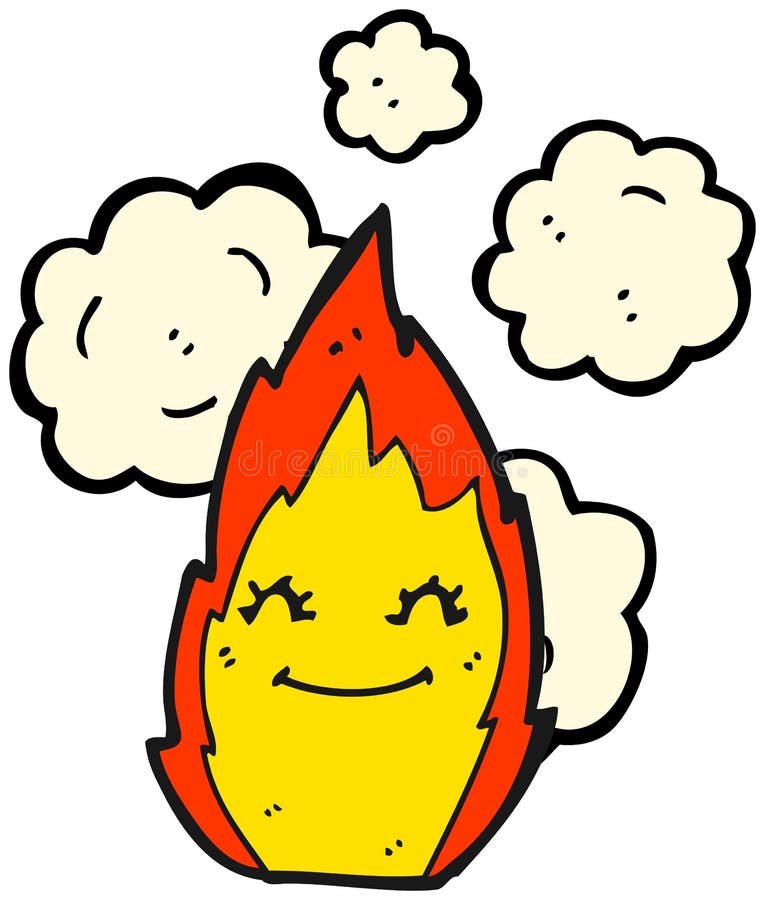 Friendly Fire Cartoon Character Stock Illustration - Illustration of ...