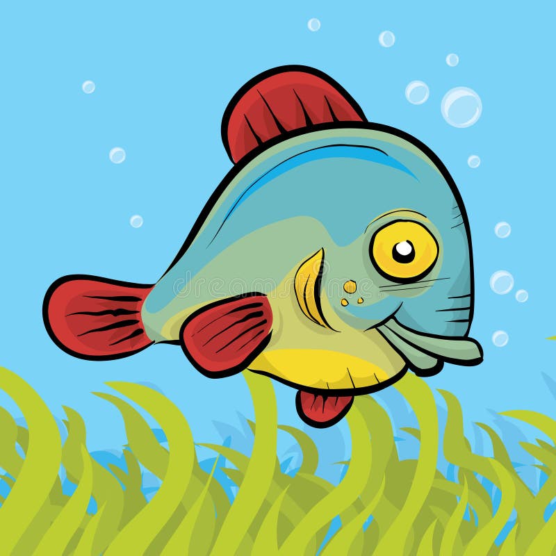 Cartoon Fish Underwater Stock Illustrations – 60,088 Cartoon Fish ...
