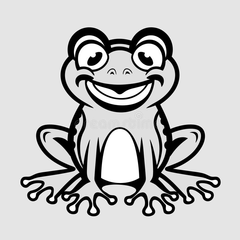 The Friendly Frog 10 stock vector. Illustration of children - 351476072
