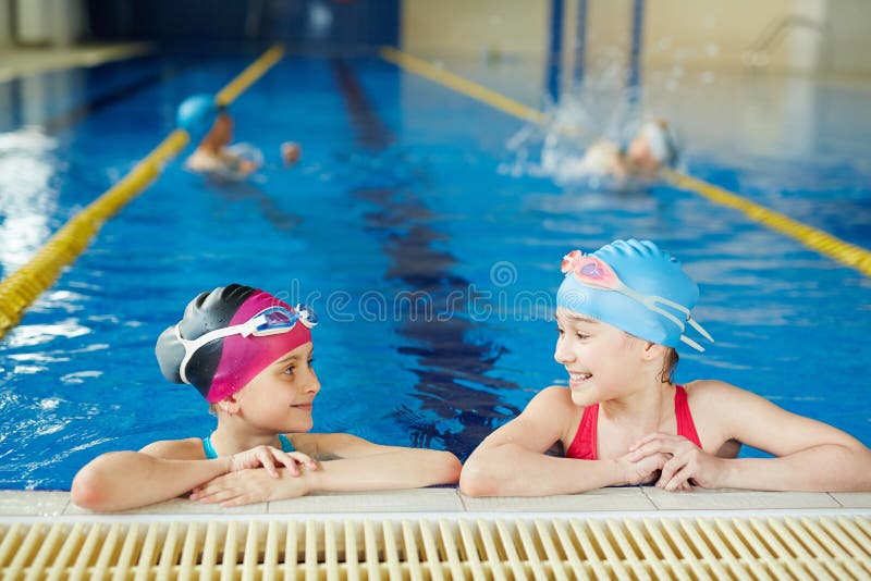 Friendly girls stock image. Image of people, happy, fitness - 76191509