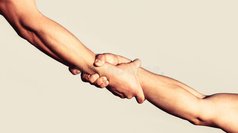 A Friendly Handshake. Two Hands, Shaking Hands. Two Hands, Helping Arm ...