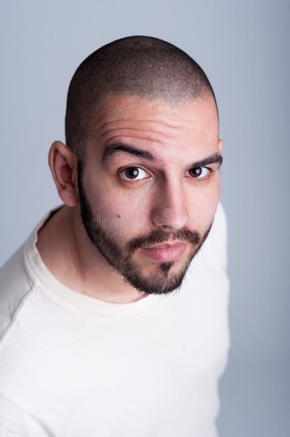 Friendly Hipster with Beard Stock Image - Image of confidence ...