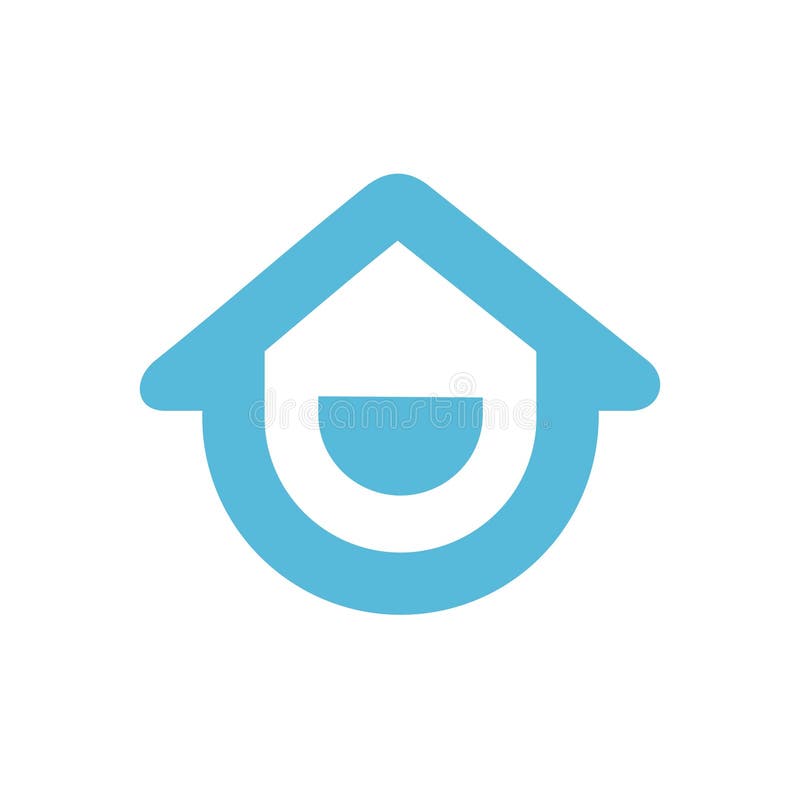 Friendly Home Logo Design, Simple House Logo Icon Vector Stock Vector ...
