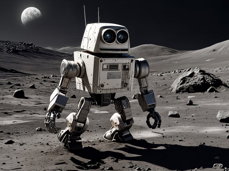 A Friendly-looking Robot with a Distinctive, Square-shaped Body and ...