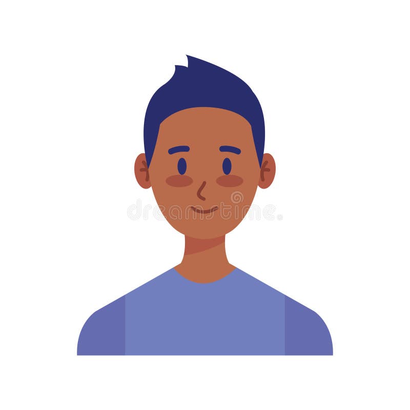 Friendly Man Character Vector Illustration Stock Illustration ...