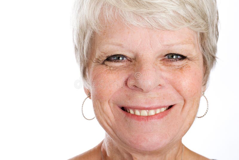 Friendly Mature Woman stock photo. Image of female, life - 20679792