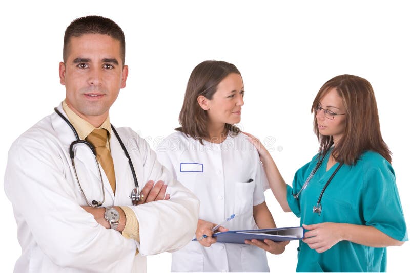 Medical teamwork stock image. Image of heartbeat, healthcare - 10682135