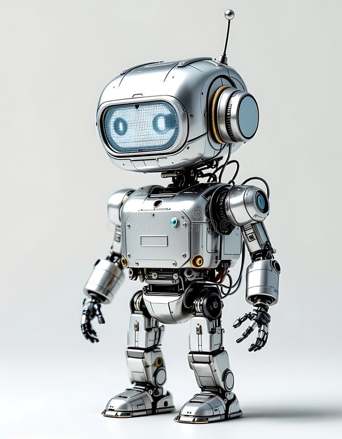 Friendly Steampunk Robot Stock Illustrations – 300 Friendly Steampunk ...