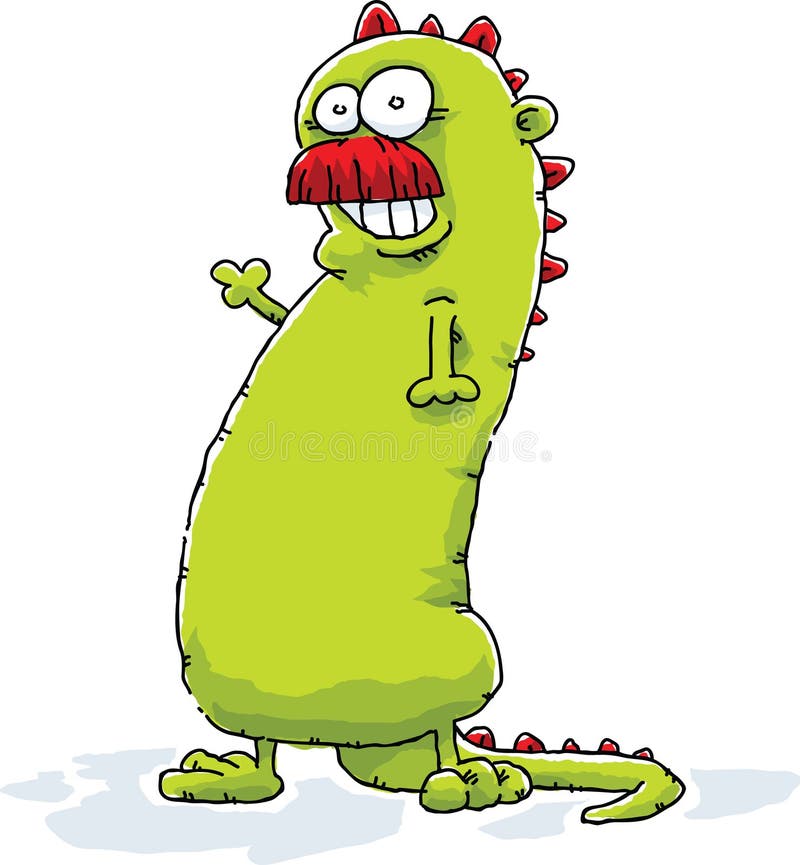 Friendly Monster stock illustration. Illustration of animal - 41748563