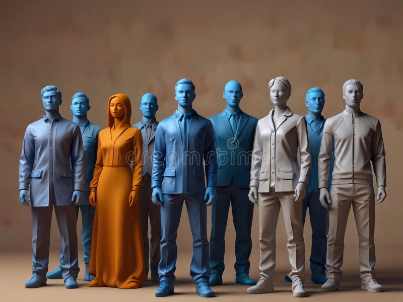 Friendly People of Different Nationalities and Ethnic Cultures Smiling ...