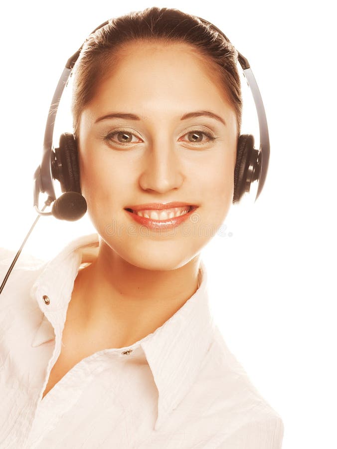 Friendly secretary stock photo. Image of helpline, corporate - 41584410