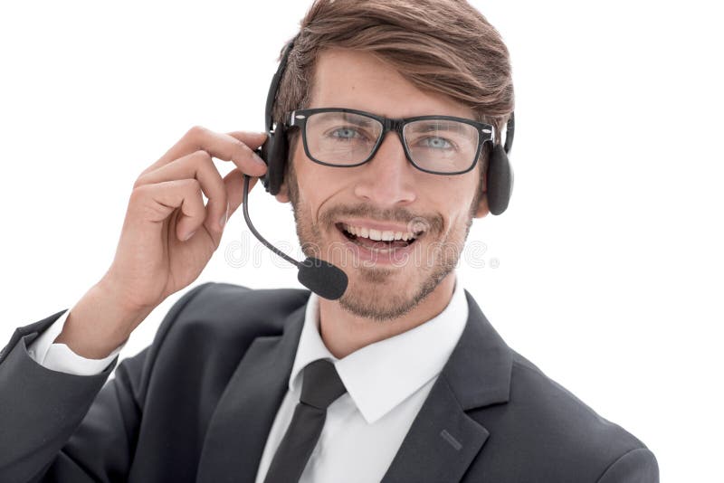 Telephone Operator in the Office Stock Photo - Image of operator ...